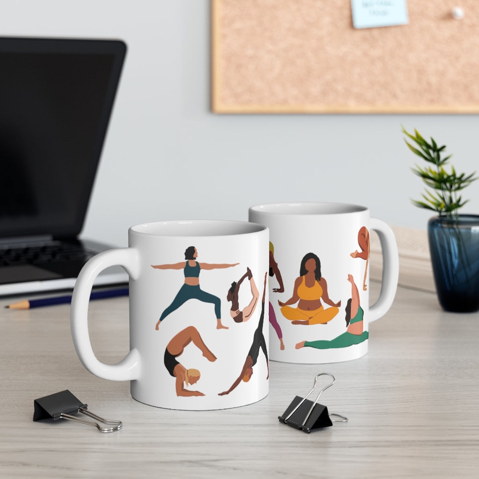 Yoga Mug Yoga Gifts Inspirational Yoga Yoga Lover Gift Yoga Teacher ...