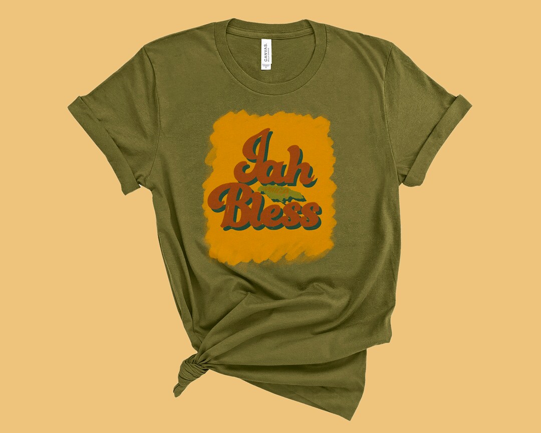 Jamaica T Shirt | Jah Bless Shirt | Jamaican Gift | Rasta Shirt - Etsy