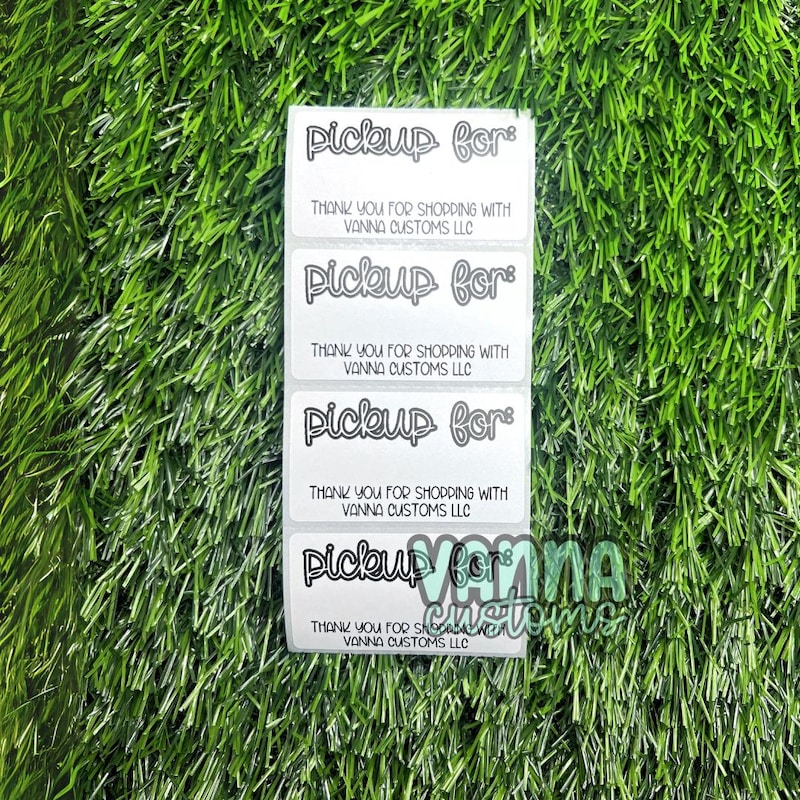 Pick up Labels Pack - Etsy