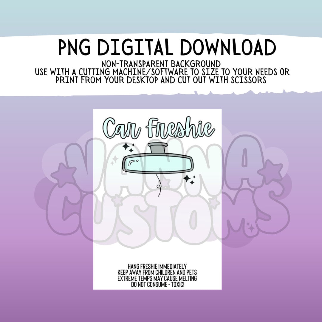 Car Freshie Scent and Care DIGITAL DOWNLOAD Small Business Car Freshie ...