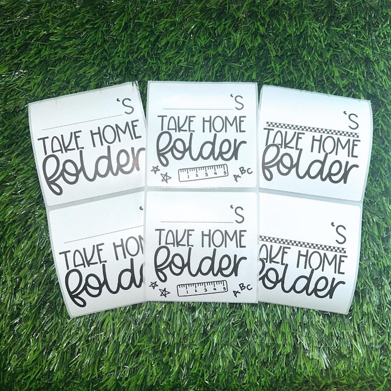 Take Home Folder Cover - Etsy