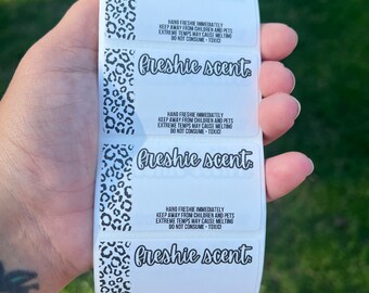Scent & Warning Labels for Car Freshies - Etsy
