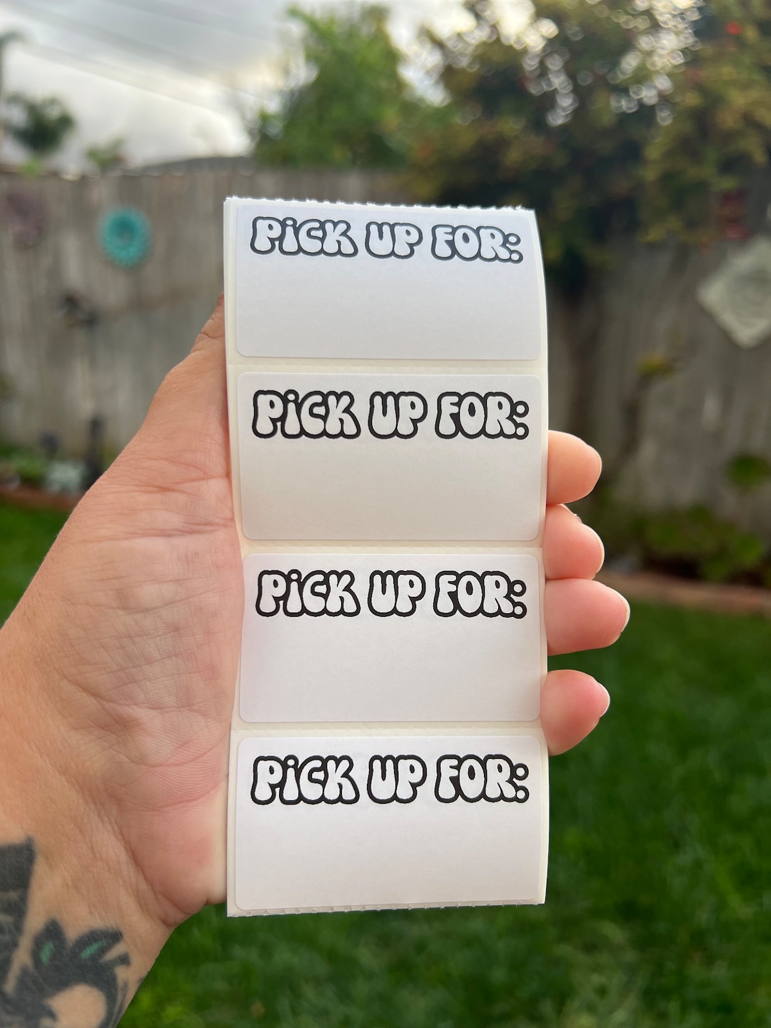 Pick up for Stickers 2.25"x1.25" Thermal Printed Labels - Local Pick up ...
