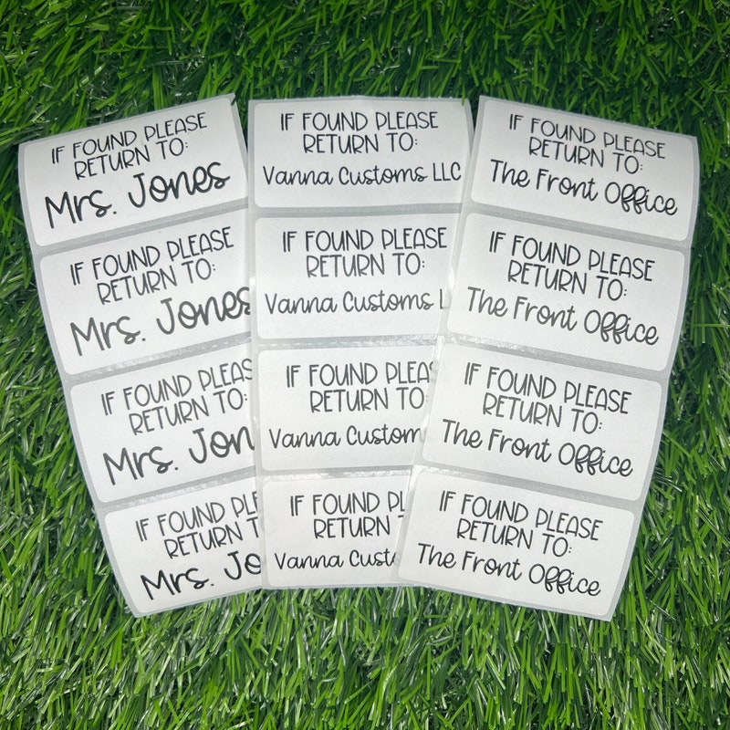 Please Return to Label - Etsy