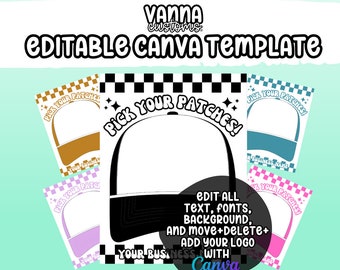 Trucker Hat Patch - Etsy