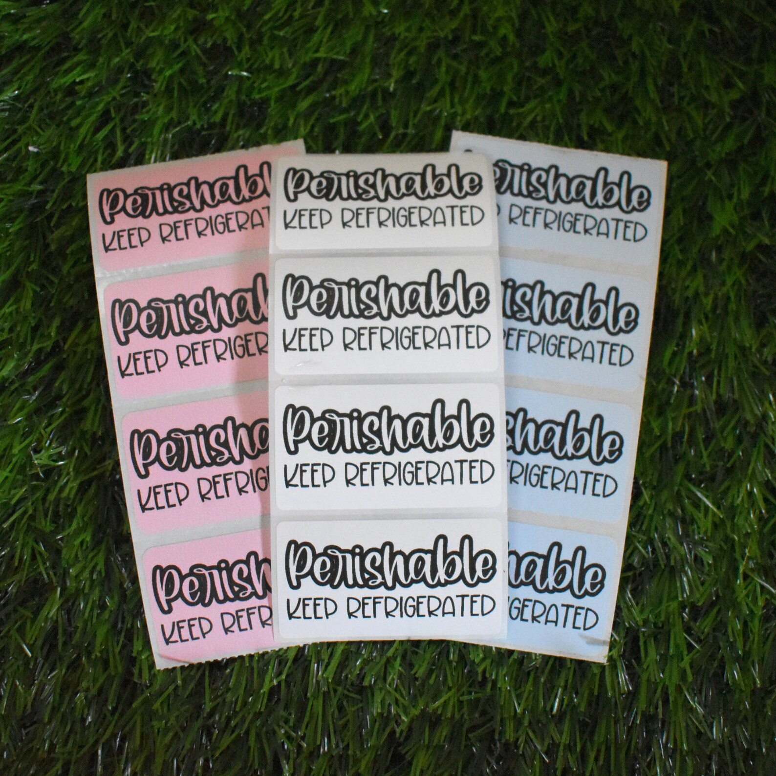 Keep Refrigerated 2.25x1.25 Thermal Printed Labels Perishable Food ...