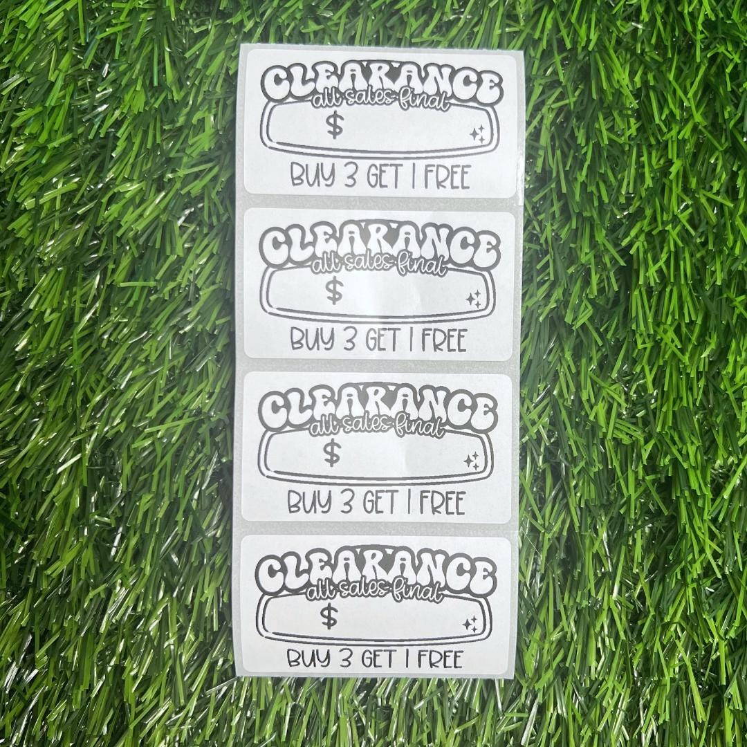 Car Freshie/car Diffuser Clearance Price Tags - Buy 3 Get 1 Free - 2.25 ...