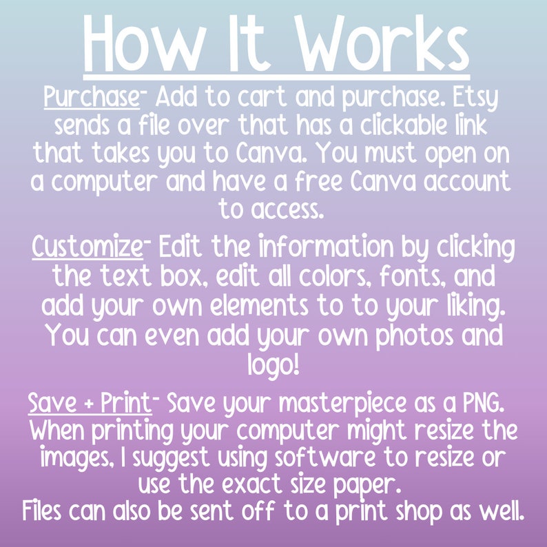 Beaded Pen Order Form Editable CANVA TEMPLATE 8.5x11 Beaded Wristlet ...