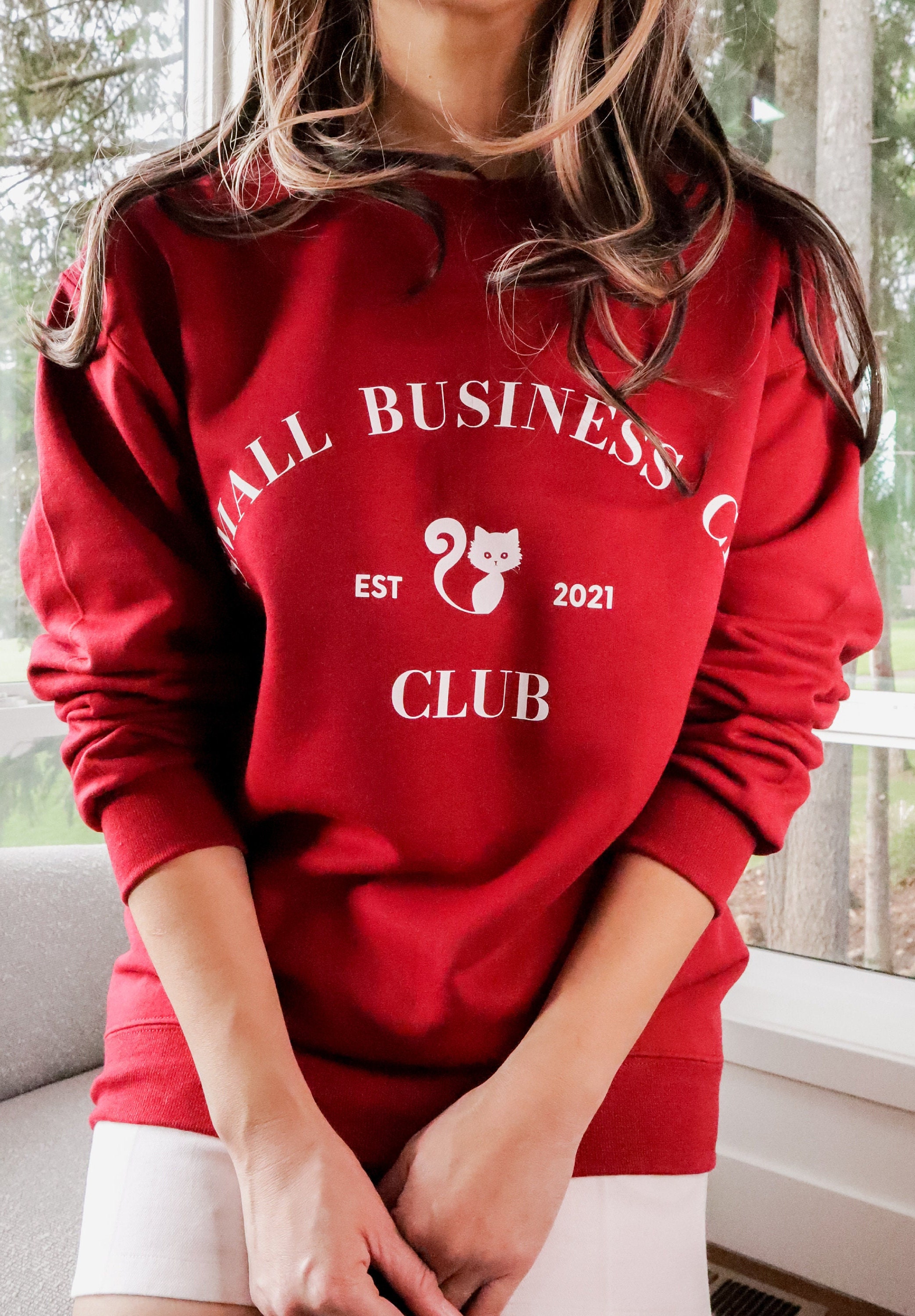 Small Business Owner Crewneck | Custom Established Sweater | CEO ...