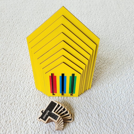 Infinity Street Hierarchy Math Counting Montessori Math - Etsy