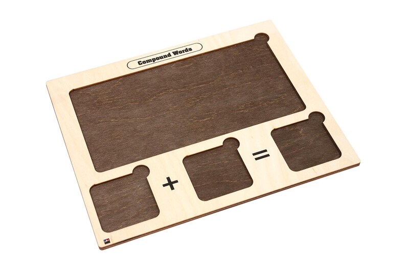 Montessori Compound Words Set: Early Childhood Language Materials - Etsy