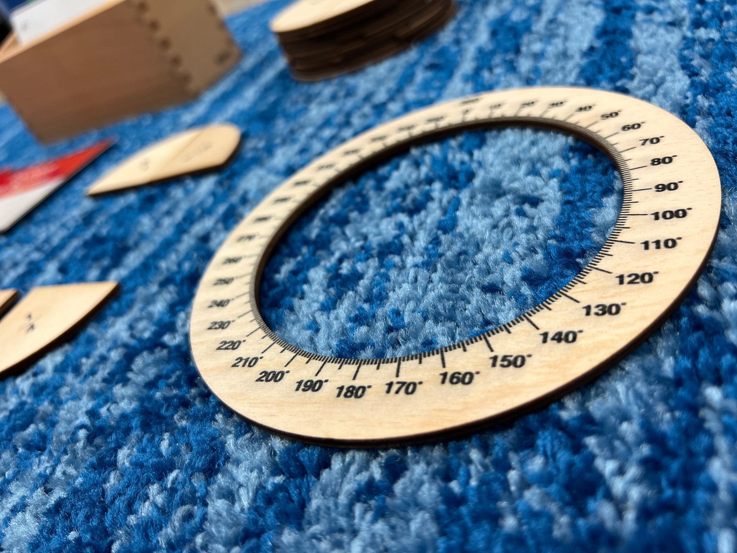 Fractions With Degrees Activity Set | Math Curriculum | Montessori Math ...