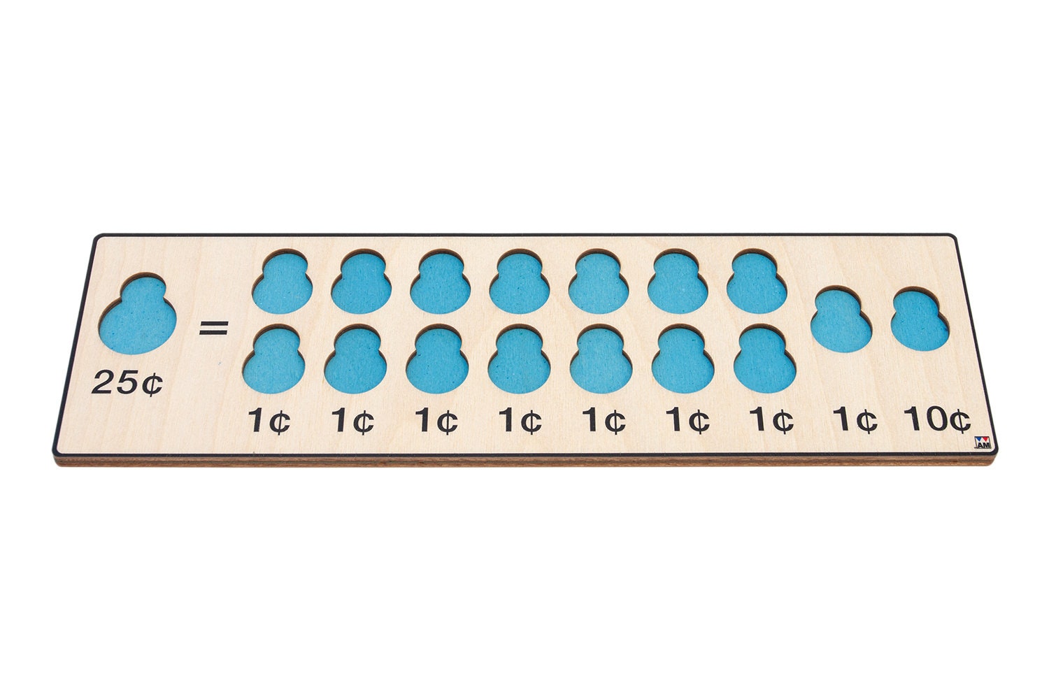 Coin Boards: Set 2 | Montessori Materials | Educational Materials ...