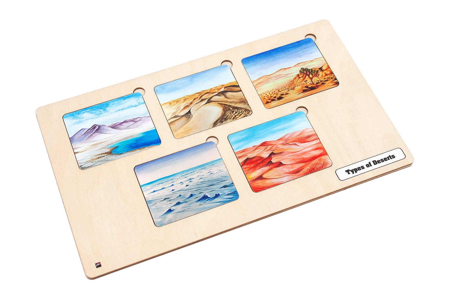 Types of Deserts Nomenclature Cards 6-9 printed Montessori Materials ...