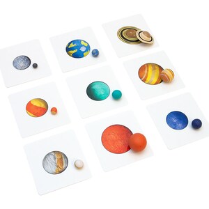 Object to Picture Matching (solar System) | Pre-reading | Matching ...