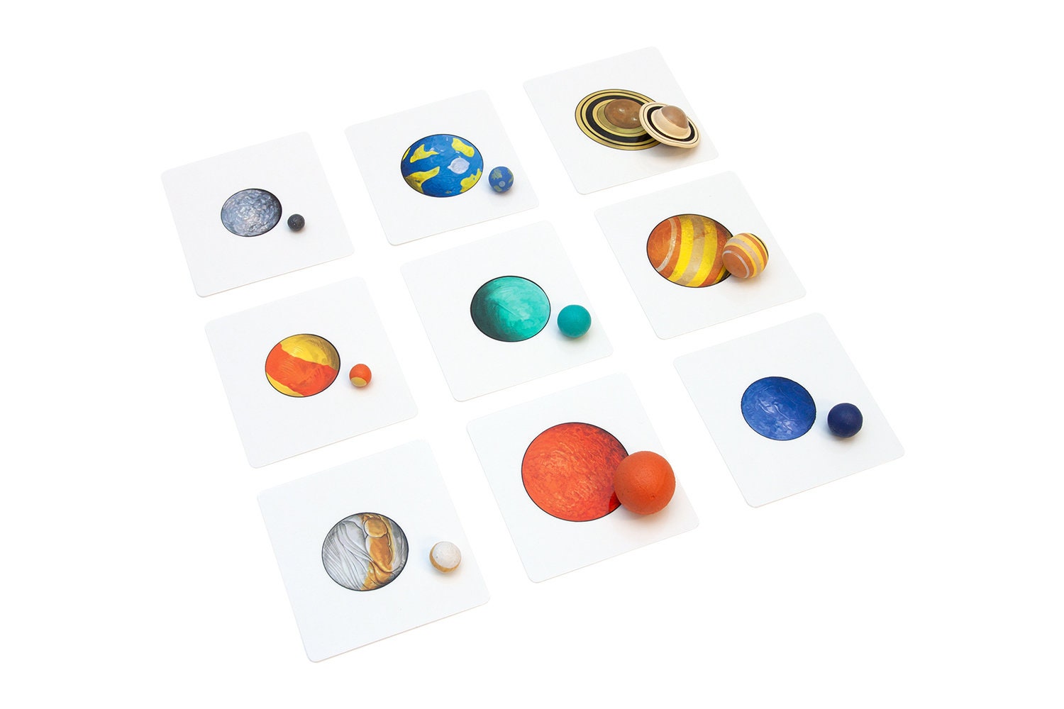 Object to Picture Matching (solar System) | Pre-reading | Matching ...