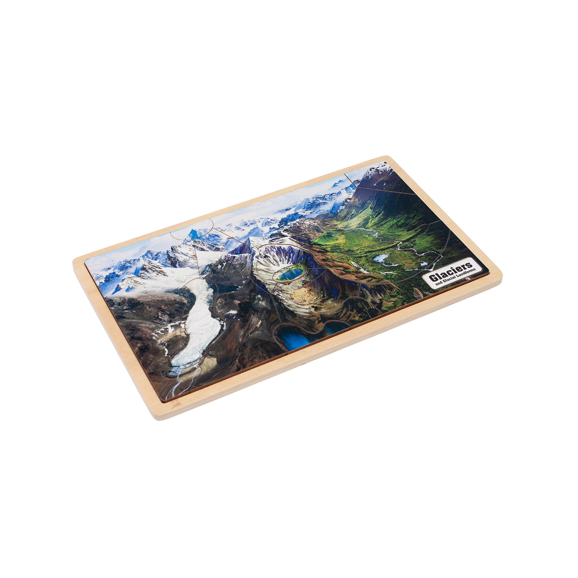 Glaciers and Glacial Landforms Puzzle | Landforms | Study of Glaciers ...