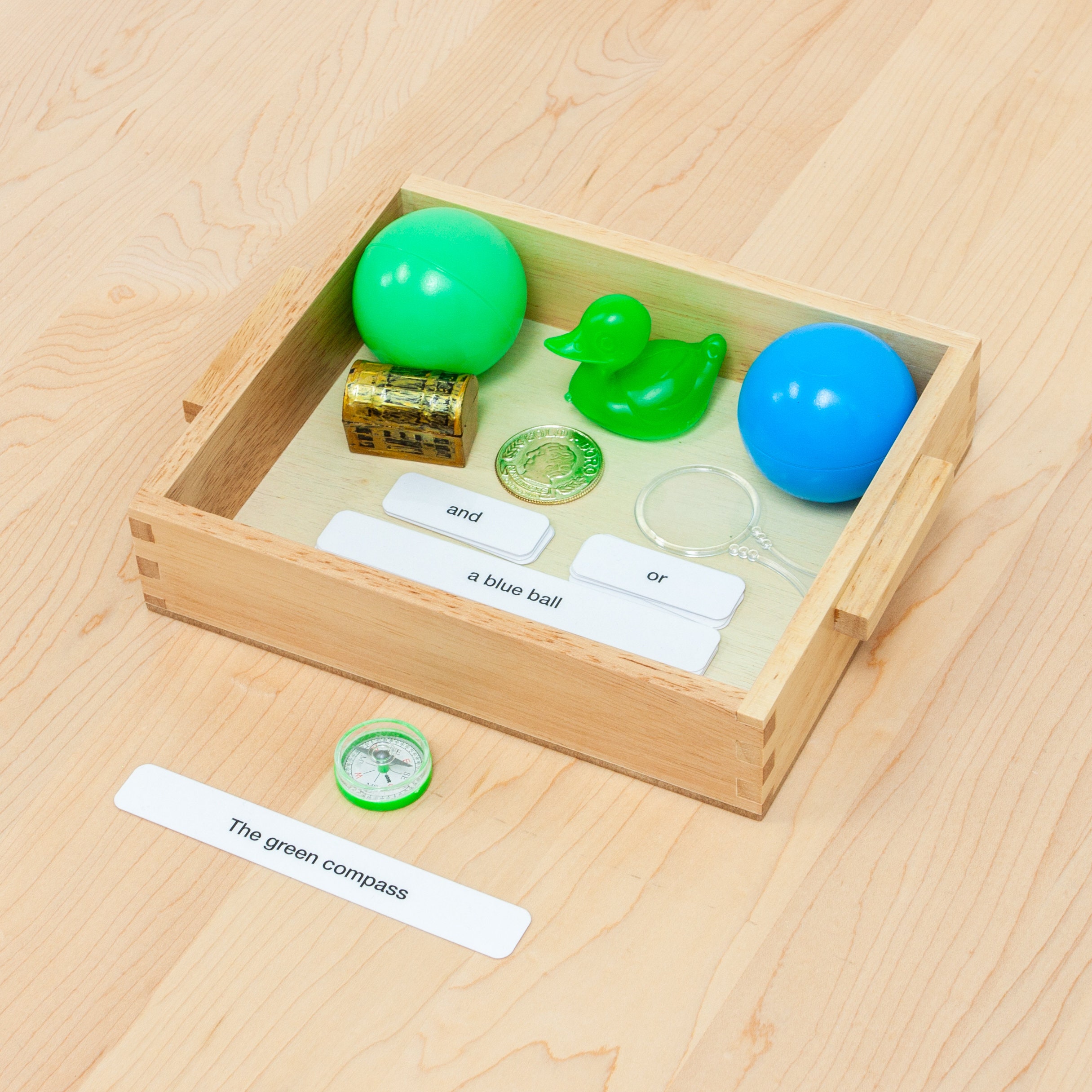 The Conjunction Game Montessori Material Montessori Language ...