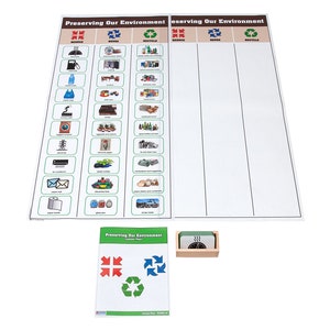 Preserving Our Environment Chart With Cards | Montessori Materials ...