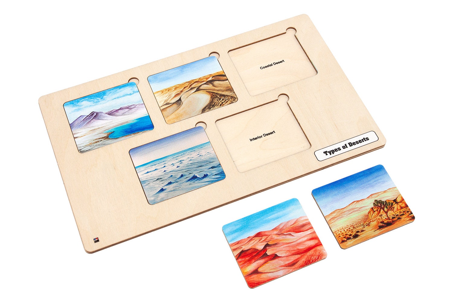 Types of Deserts Nomenclature Cards 6-9 printed Montessori Materials ...