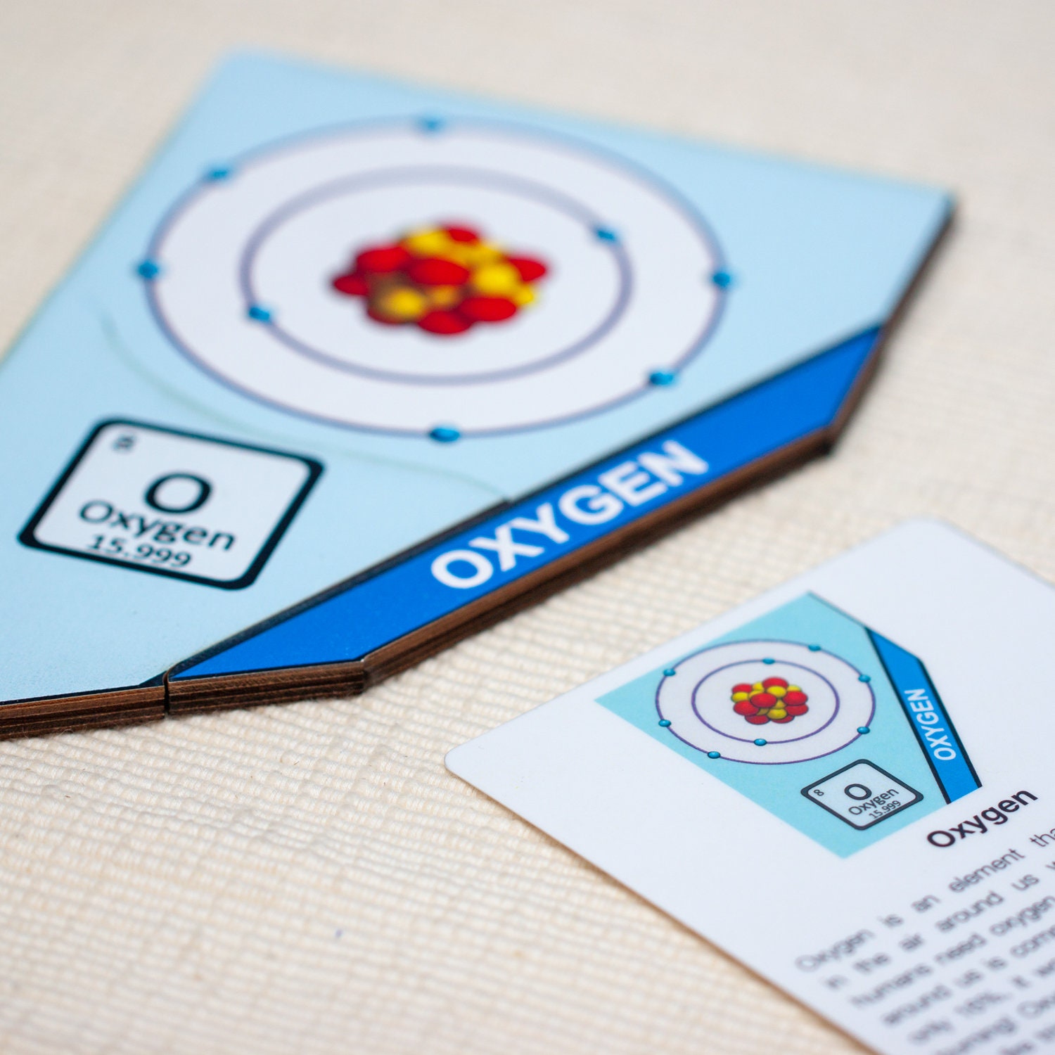 The Fire Triangle Complete Set Montessori Wooden Puzzle Study of Fire ...