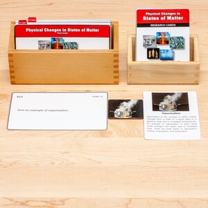 Changes in States of a Matter Complete Set | Montessori Printable ...
