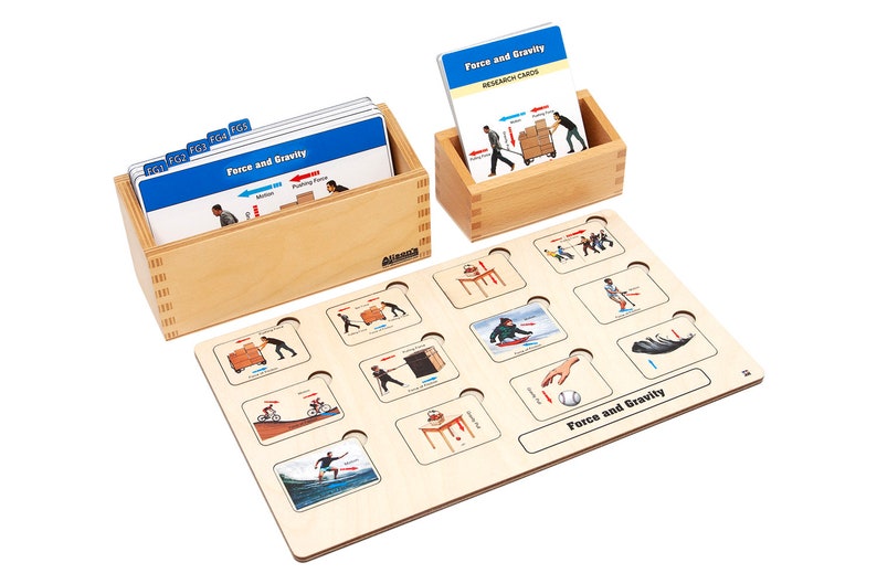 Force and Gravity - Complete Set | Montessori Materials | Montessori ...