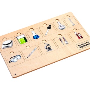 Chemistry Lab Equipment Complete Set | Montessori Puzzles | Montessori ...