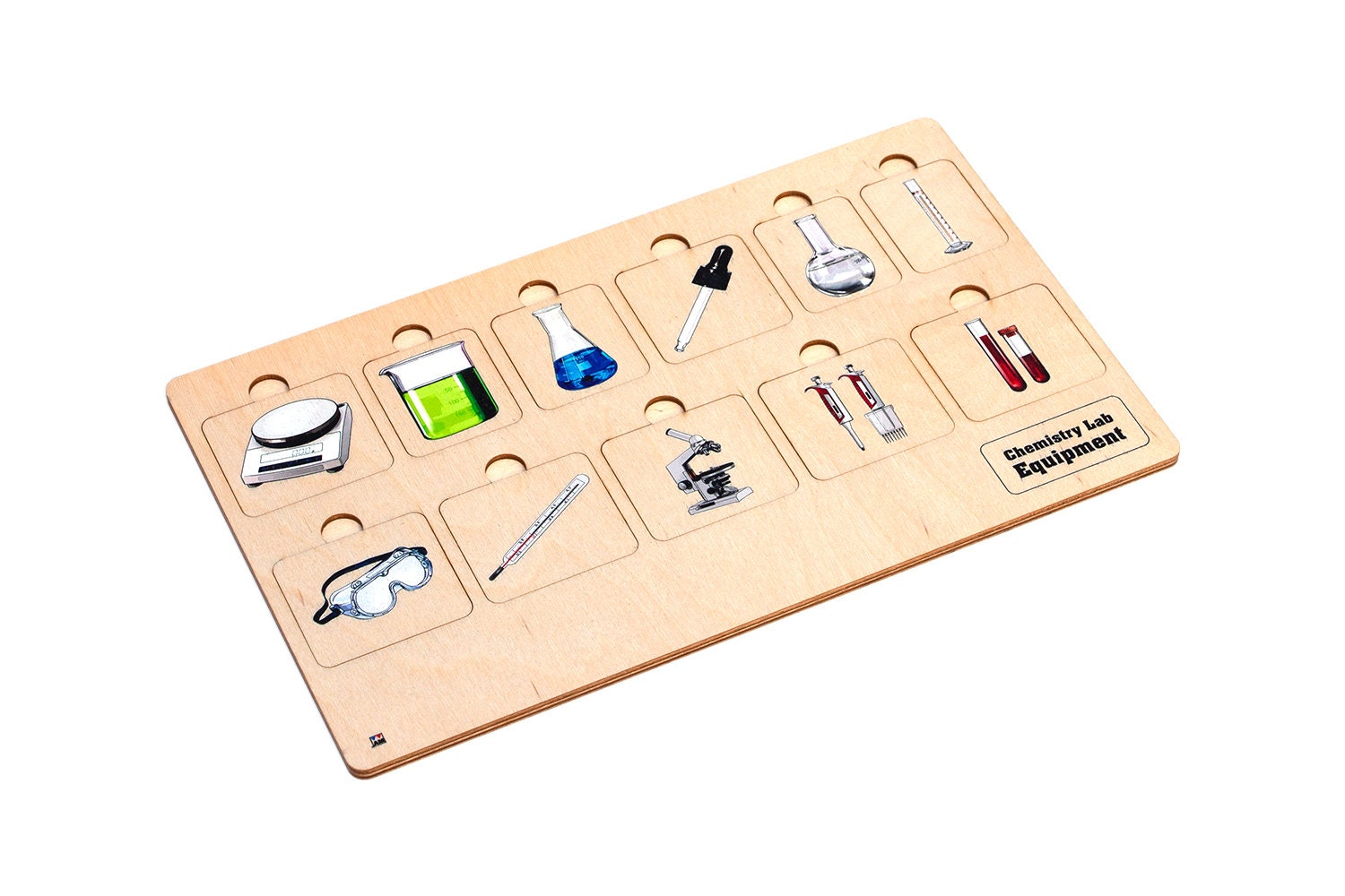 Chemistry Lab Equipment Complete Set | Montessori Puzzles | Montessori ...