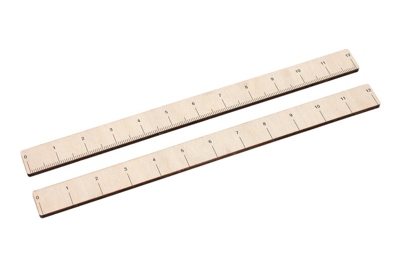 Fraction Ruler | Montessori Materials | Educational Materials | Wooden ...