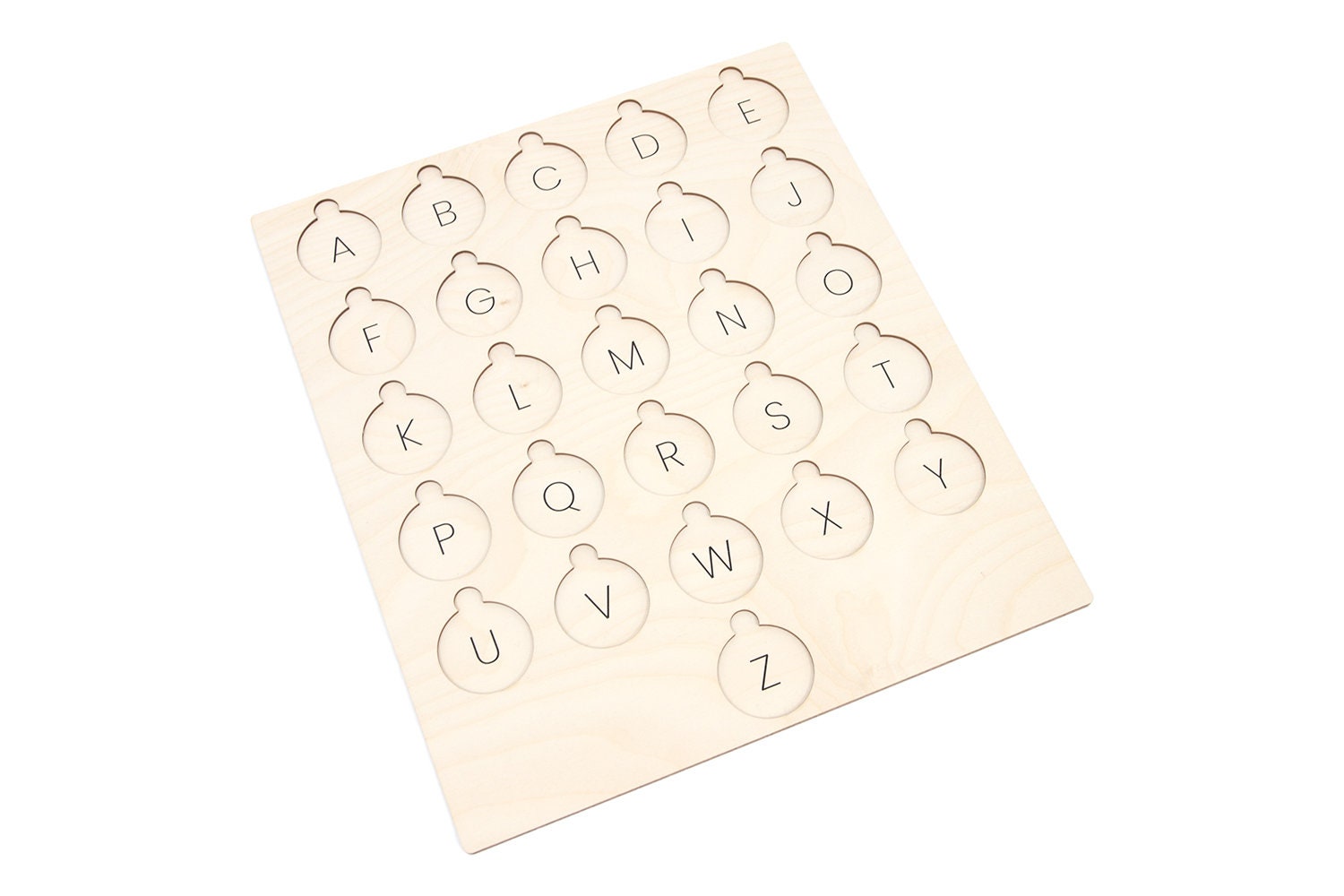 Alphabet Board Montessori Material Montessori Reading Educational ...