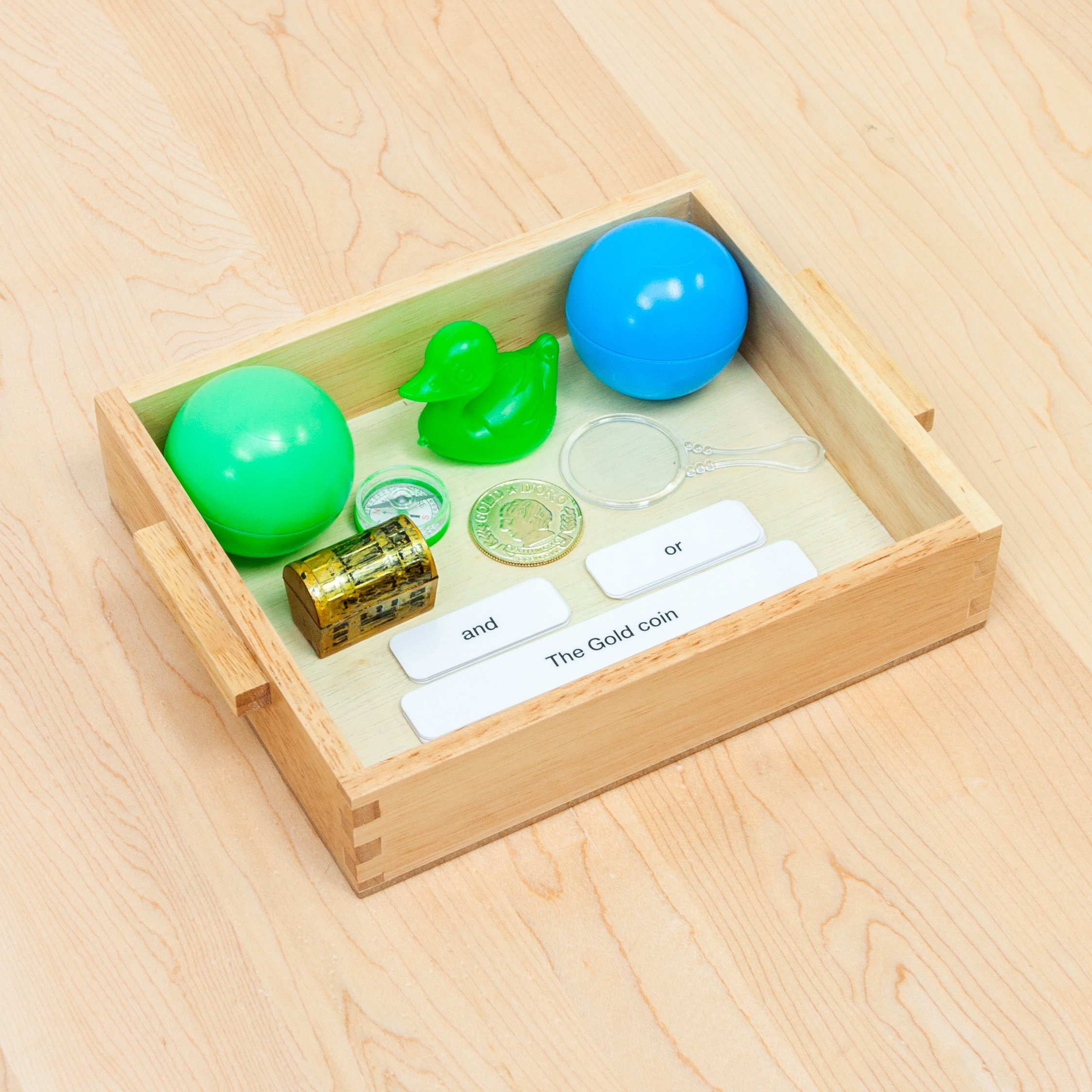 The Conjunction Game | Montessori Material | Montessori Language ...