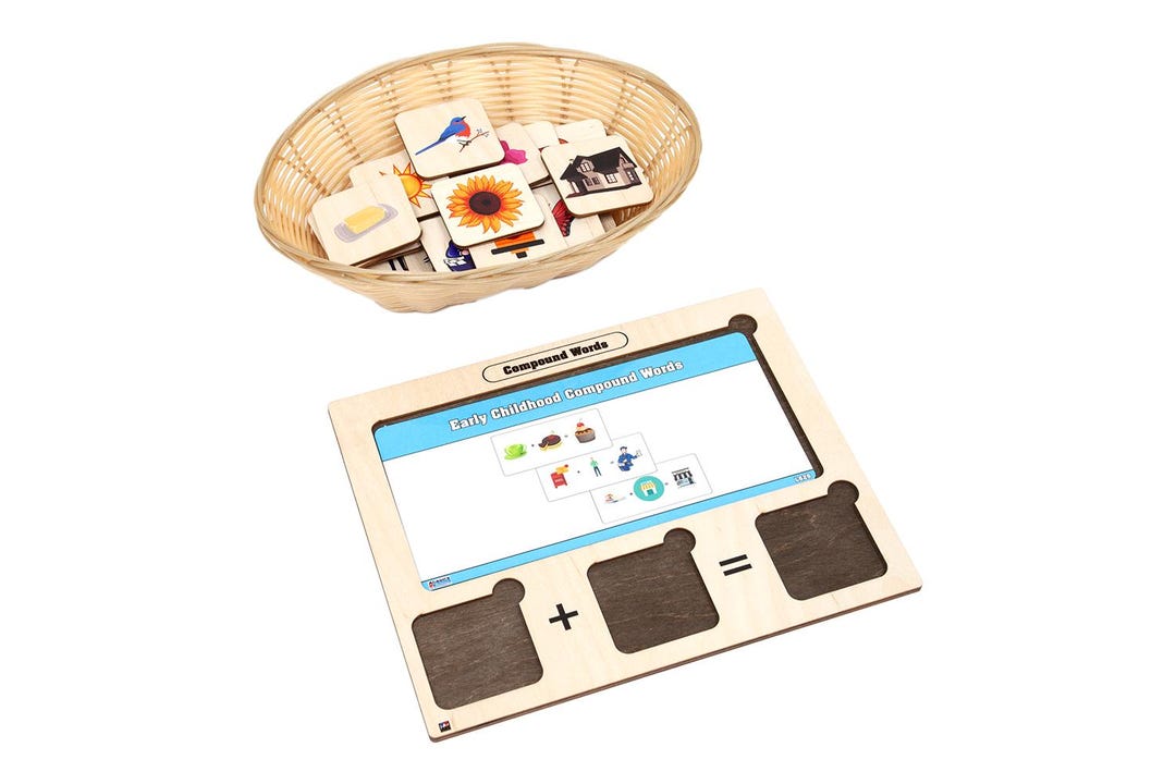 Montessori Compound Words Set: Early Childhood Language Materials - Etsy