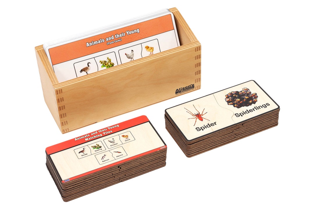 Animals and Their Young - Complete Set | Montessori Materials ...