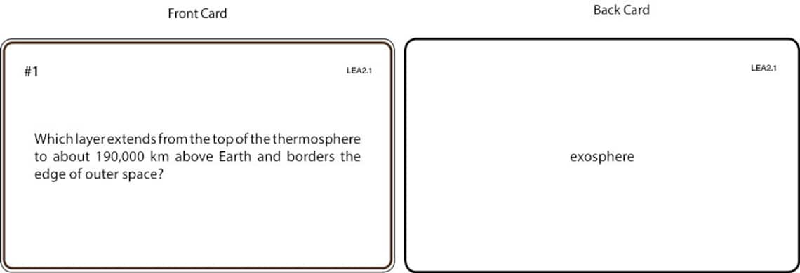 Layers of the Earth and Its Atmosphere Puzzle With Nomenclature Cards ...
