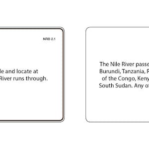 Nile River Basin Puzzle Complete Set | Montessori Materials ...