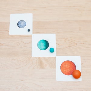 Object to Picture Matching (solar System) | Pre-reading | Matching ...