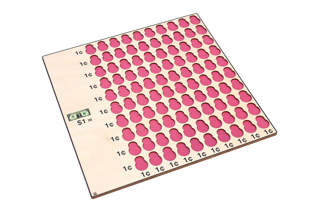 Dollar Board | Math Counting | Montessori Math Materials | Educational ...