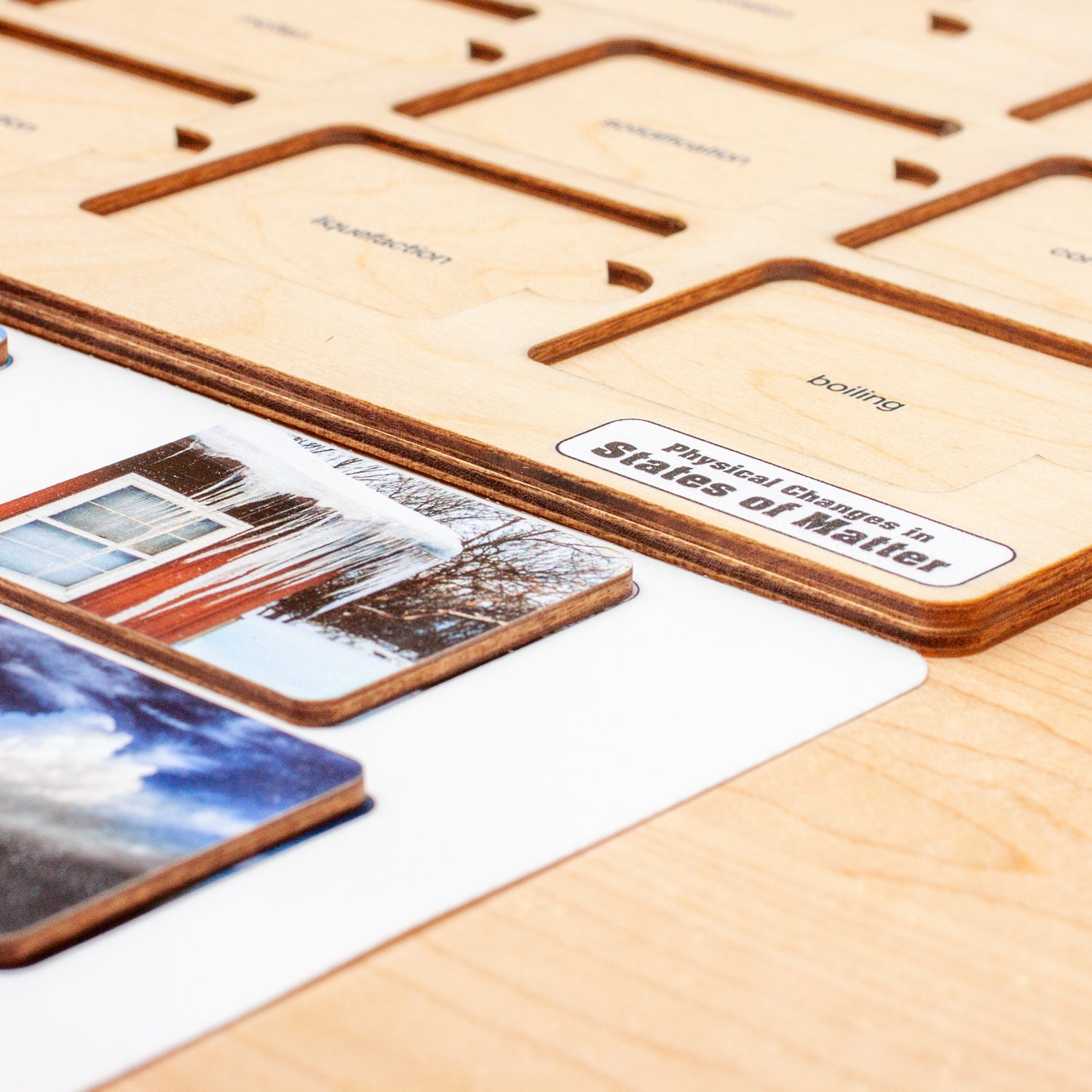 Changes in States of a Matter Complete Set Montessori Printable ...