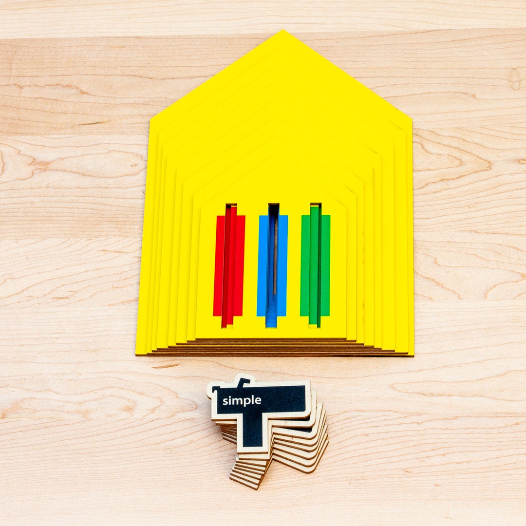 Infinity Street Hierarchy | Math Counting | Montessori Math Materials ...