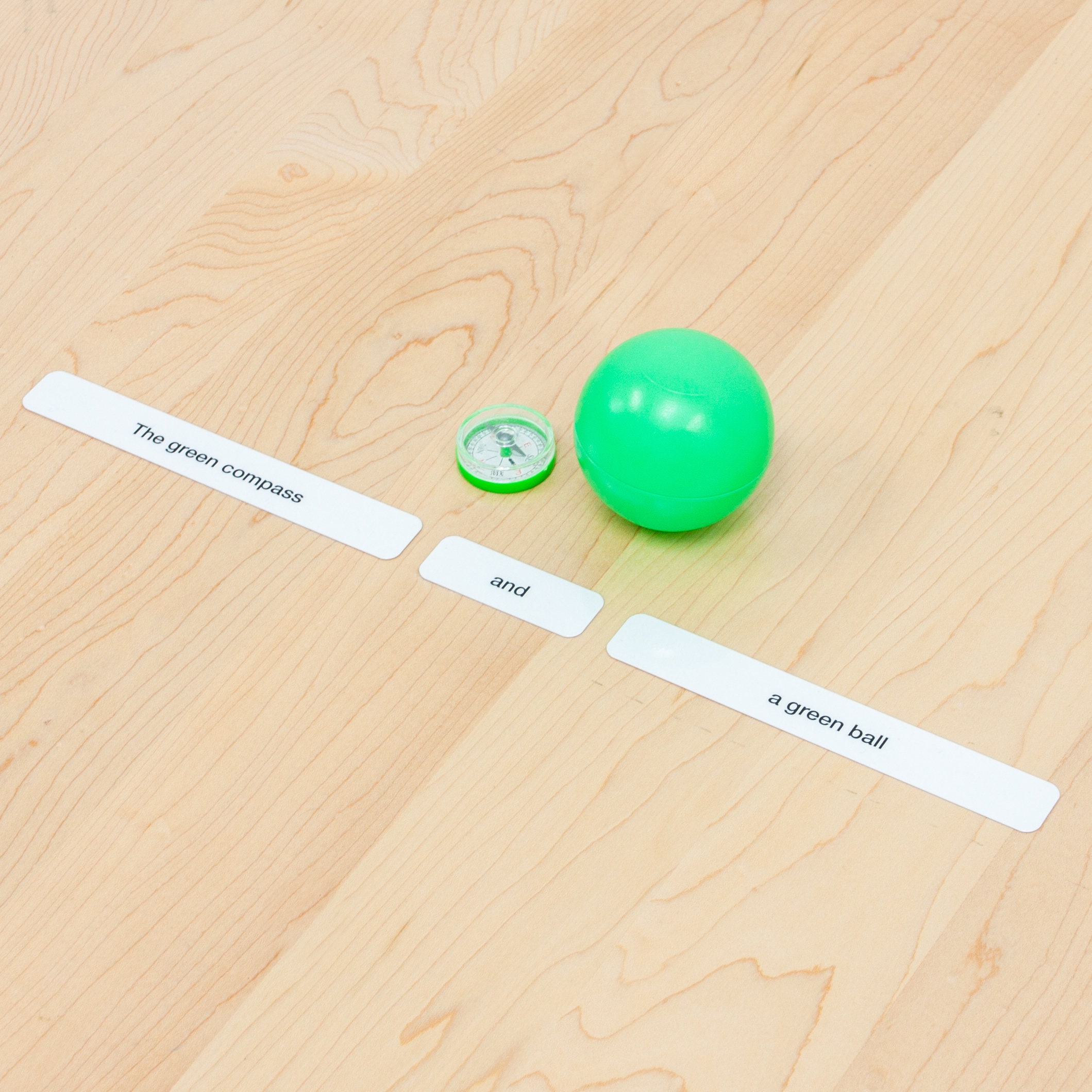 The Conjunction Game Montessori Material Montessori Language ...