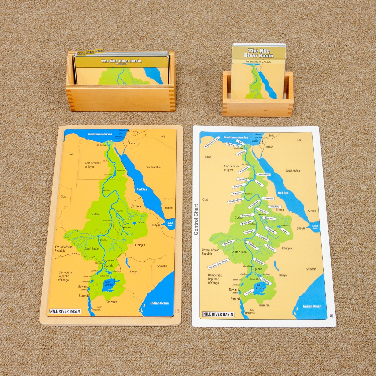 Nile River On Africa Map