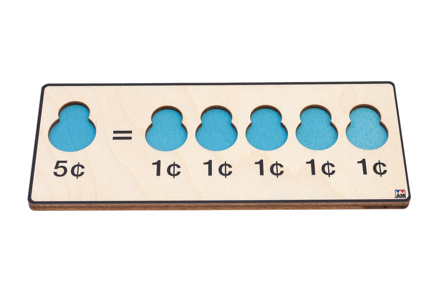 Coin Boards: Set 1 | Montessori Materials | Educational Materials ...