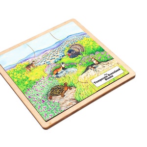 Temperate Grassland Biome Puzzle | Animal Habitat | Grassland Biome ...