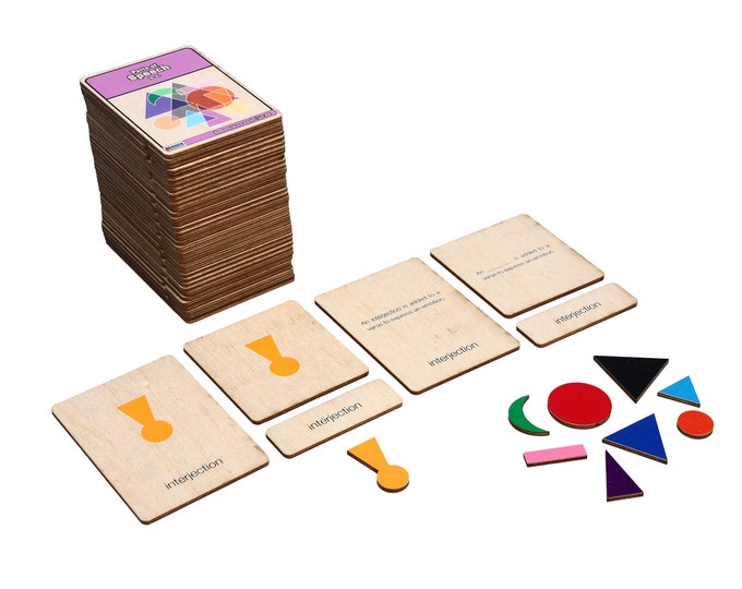 Printable, Montessori Grammar Box Mats, Montessori Language, Montessori ...