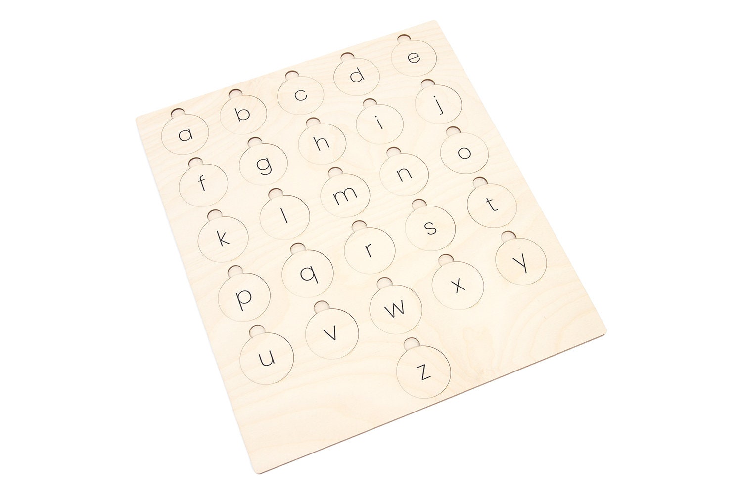 Alphabet Board Montessori Material Montessori Reading Educational ...