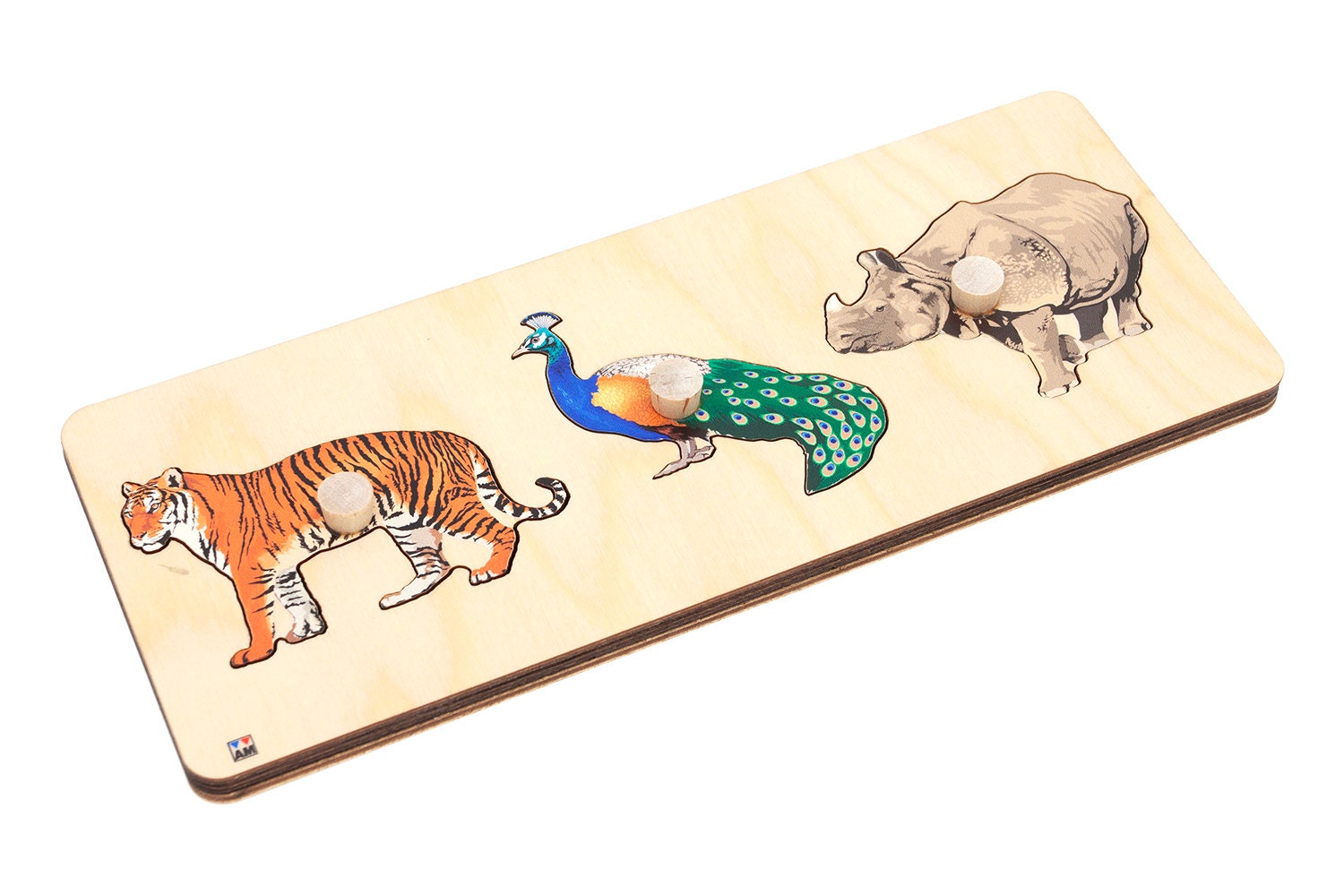 Animals of Asia Puzzle | Montessori Materials | Infant and Toddler ...
