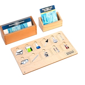 Chemistry Lab Equipment Complete Set | Montessori Puzzles | Montessori ...