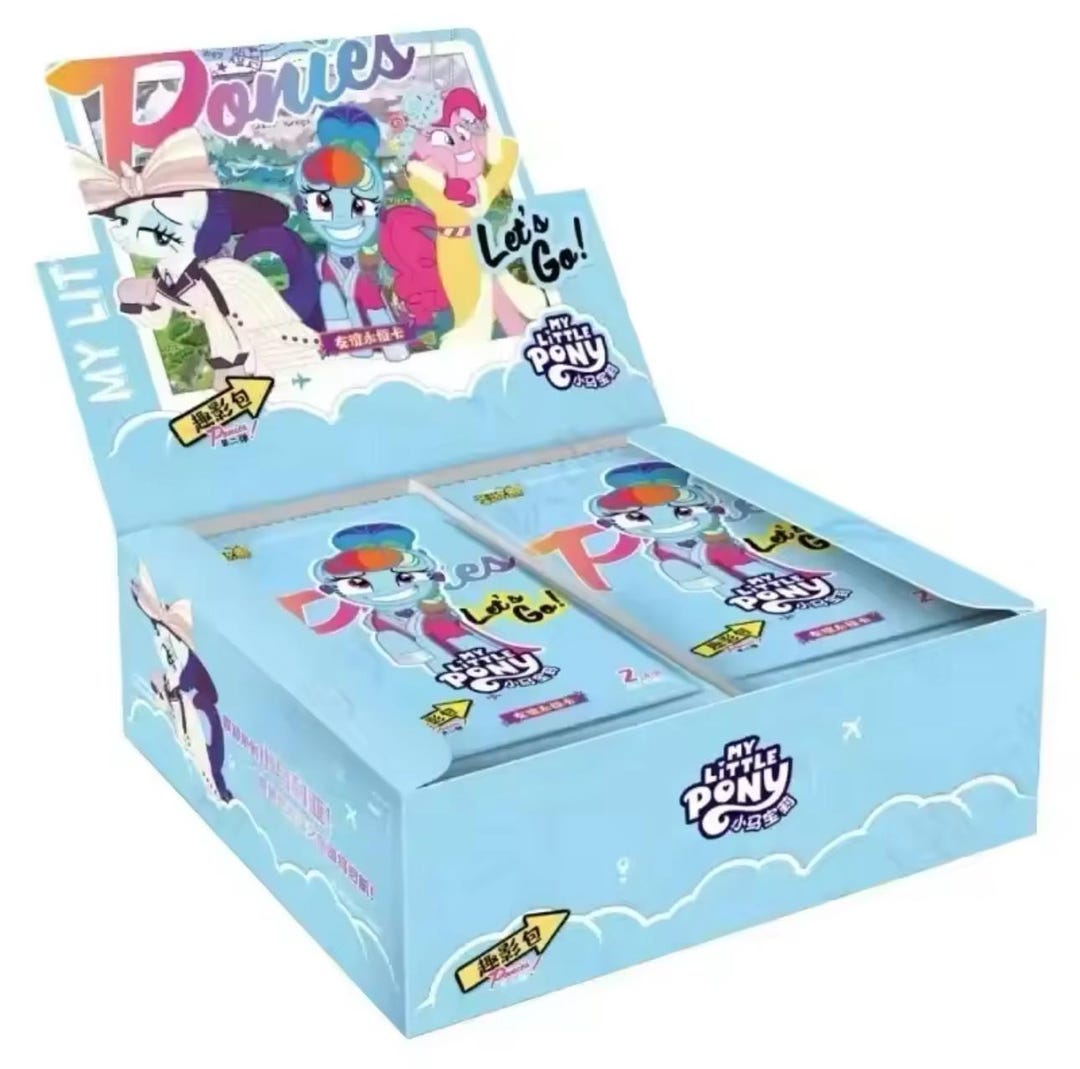 MLP Kayou Cards Let's Go Rainbow Dash (1 Pack) - Etsy