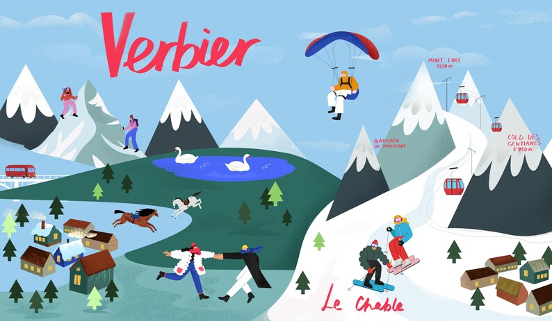 DIGITAL Custom Travel Map Illustrated Invitation, Save the Date ...